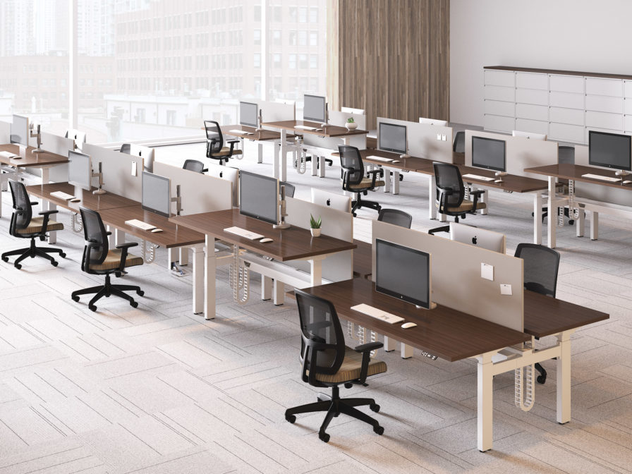 Workstations - Open Workstations - Allwest Furnishings Edmonton
