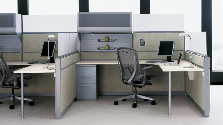 Workstations - Enclosed Workstation - Allwest Furnishings Edmonton