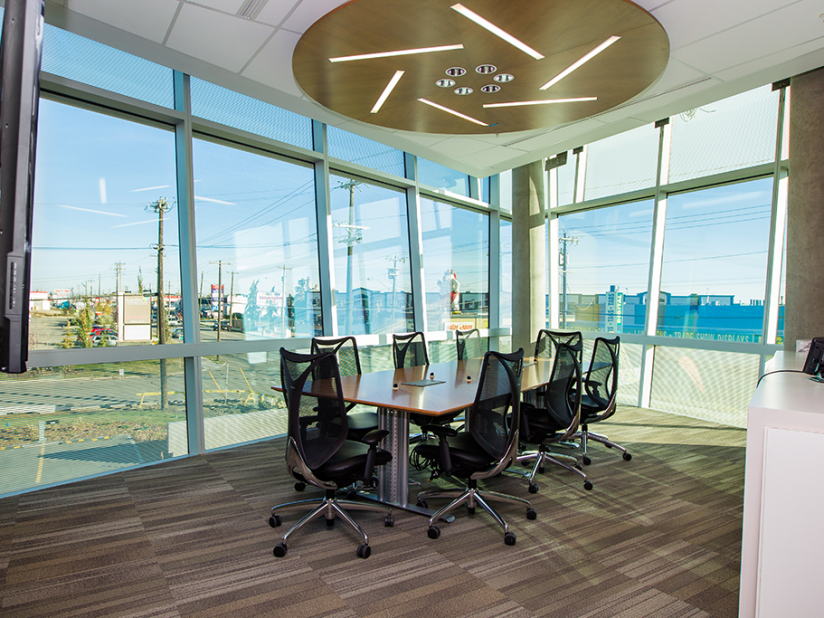 PCL Construction Headquaters - Allwest Furnishings Edmonton
