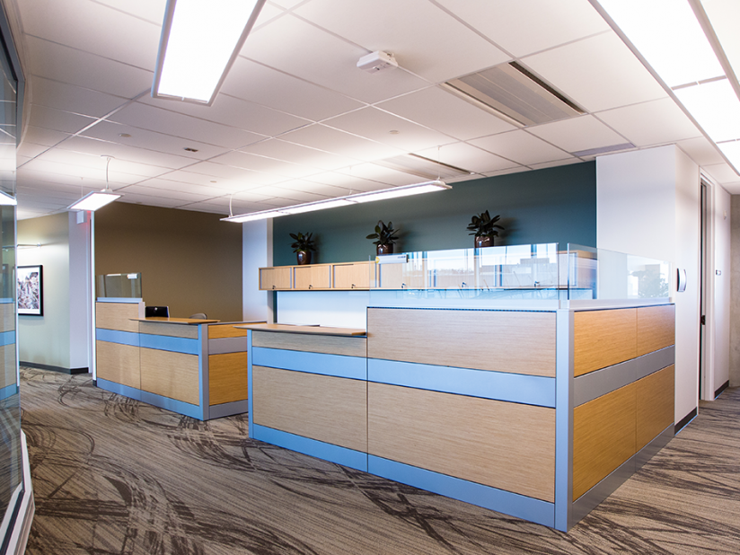 PCL Construction Headquaters - Allwest Furnishings Edmonton